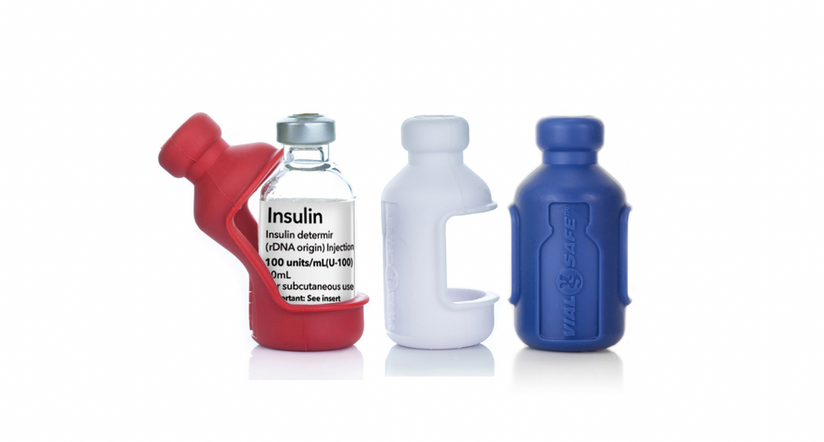 Vial Safe Insulin Vial Protector July 4th 3-Pack | Vial Safe